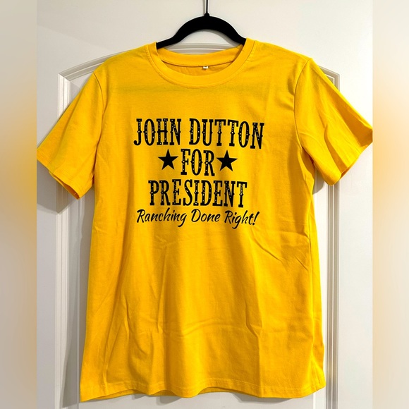 Tops | Yellowstone Dutton Ranch Graphic T | Poshmark